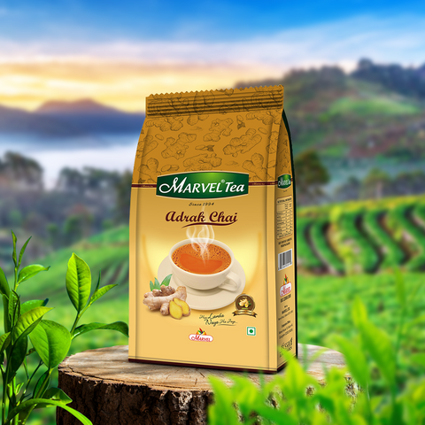 Buy Fresh Ginger Tea, Adrak Tea Online - Marvel Tea